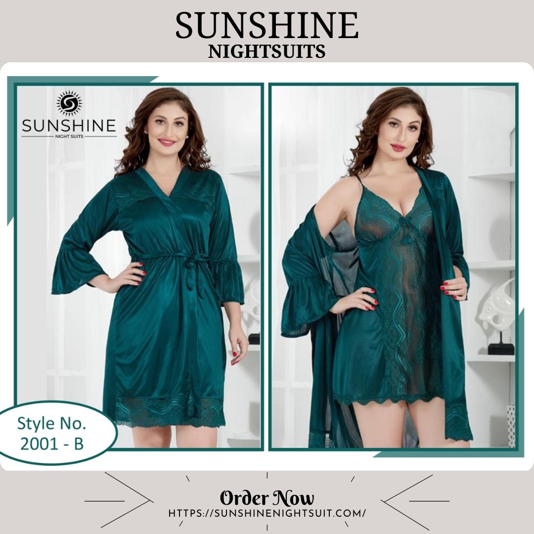 Bridal Nighty 2pcs Sets Online In Pakistan – Sunshine Night Suits