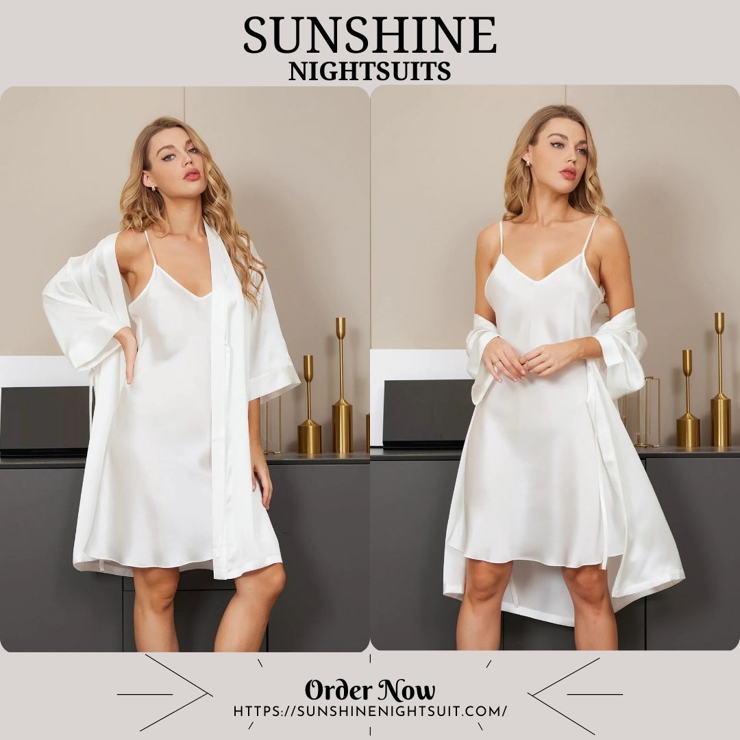Camisole And Gown Sets For Women – Sunshine Night Suits